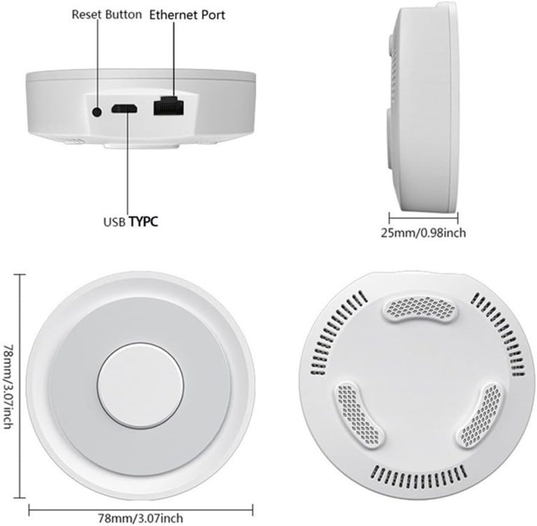 Smart Home Hub Bridge avec application à distance Ethernet et commande ...